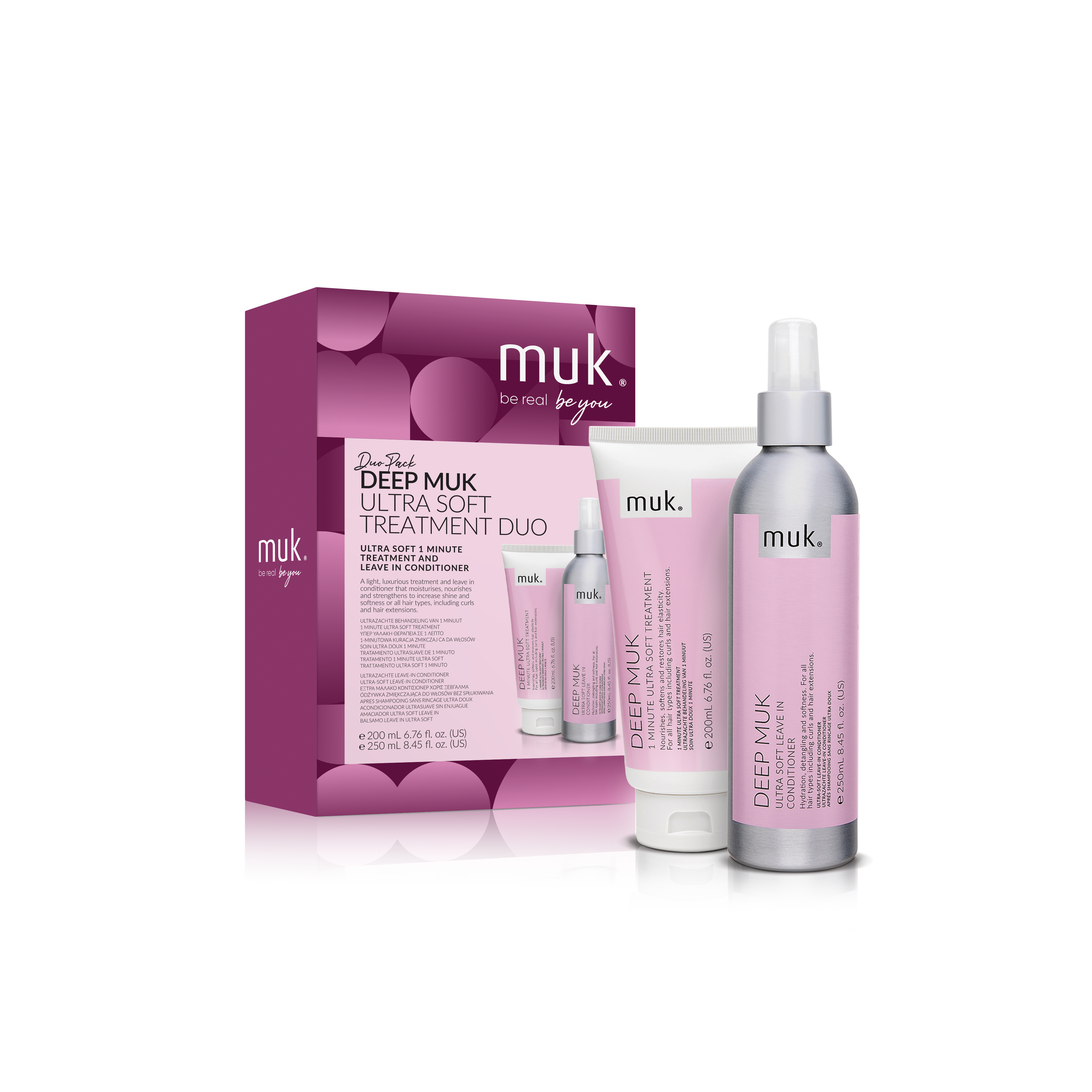 Deep Muk Treatment Duo Gift Pack - 2025/26 Gift Packaging - Muk UK