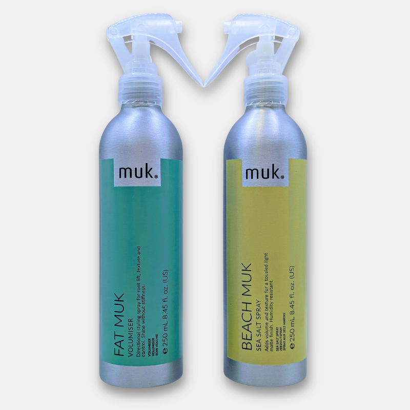 Fat Muk Volumiser & Beach Muk Sea Salt Bundle - Muk UK